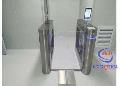 China Turnstile van de antisprong Gezichtserkenning van de het Glasschommeling van de Gymnastiekhoge snelheid de Barrièrepoort Te koop