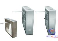 China Office Building Automatic controlled access turnstiles Waist High for sale