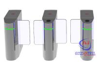 China Quick Pass RFID Security Turnstile Gate Brushless Motor Biometric Face Recognition for sale