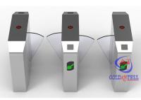 China Access Control Face Recognition Turnstile Waterproof Outdoor With Barcode Scanner for sale