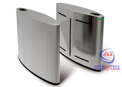 China High Speed LCD Screen Flap Barrier Gate With Facial Recognition Id Card for sale