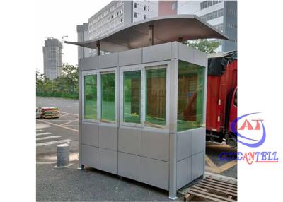China waterproof Prefabricated Security Guard Cabin Grade 8.3 Earthquake Resistance for sale