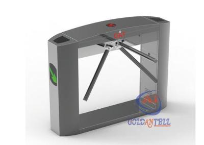 China Semi Automatic Tripod Access Control Turnstiles Shock Absorption Motor Low Noise for sale