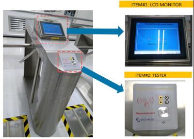 China Mensenlichaam Alomvattende ESD-testapparatuur Antistatisch controleermiddel Esd polsband schoenen tester Te koop