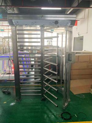 China Indoor / Outdoor Full Height Turnstile Gate with Card Reader or Multi Access Control System for sale