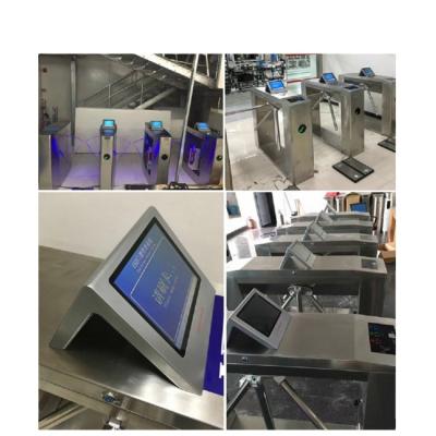 China Portão ESD com leitor de cartão RFID 8 polegadas Tester de pulso de tela à venda