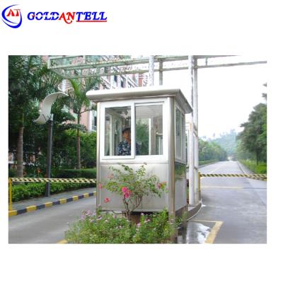 China Steel Security Guard Booth 120x150x240cm Customizable Size for sale