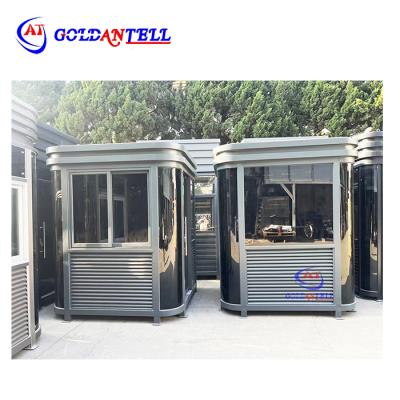 China Steel Security Guard House 2000x2500mm Prefabricated Toll Booth for sale
