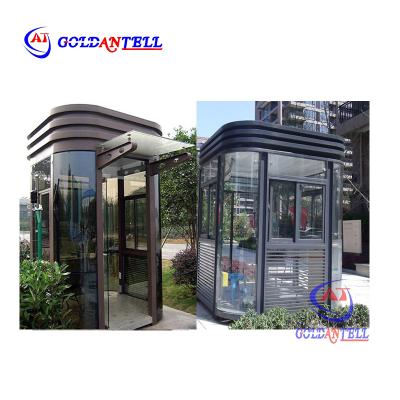 China Modern Steel Security Guard House 1800x1800x2500mm Waterproof Customizable for sale
