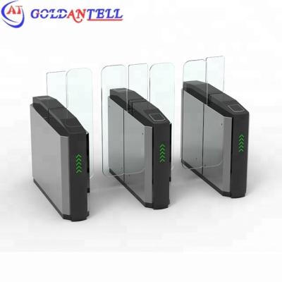 China Full Automatic Speed Gate Turnstile with 550mm-600mm Passage Width 30-40 Persons/Min Pass Speed and IP54 Protection for sale