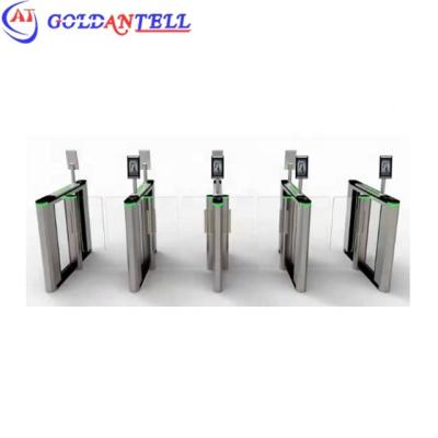 China Smart Biometric Face Recognition Turnstile with RS485 TCP/IP Communication and 1-2 Year Warranty for sale