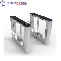 China Intelligent Full Automatic QR Code Reader Security Turnstile Gate with 1-2 Year Warranty for sale