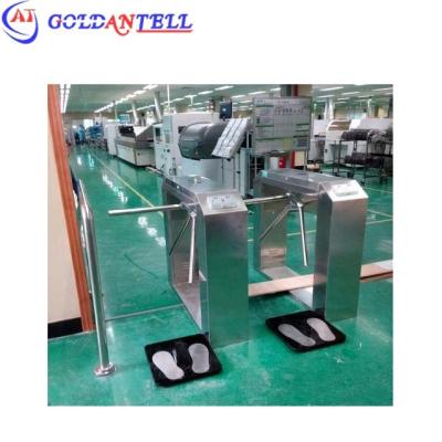 China Stainless Steel 304 ESD Turnstile Gate with 24 Months Warranty and 1200*280*1000 mm Dimensions for sale