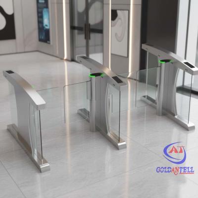 China Heat-Resistant Full Height Wing Turnstile Heavy Duty Automatic Speed Gate for High-Security Smart City and Stadium Projects for sale