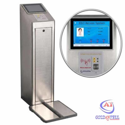 China Networked ESD Test Station with Software HID Proximity Card Reader Static Monitoring Access Control for SMT Audit Compliance for sale