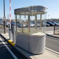 China Composite Panels Modern Portable Security Booth Robust and Lightweight Design Suitable for Multiple Security Environments for sale