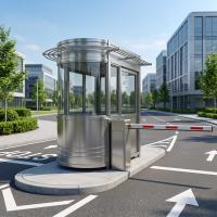 China Composite Panels Modern Portable Security Booth Robust and Lightweight Design Suitable for Multiple Security Environments for sale
