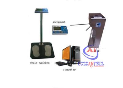 China Muñequera antiestática de acero inoxidable 304, torniquete de trípode ESD de 0,43 M de longitud con Padel de pie para laboratorio o fábrica en venta