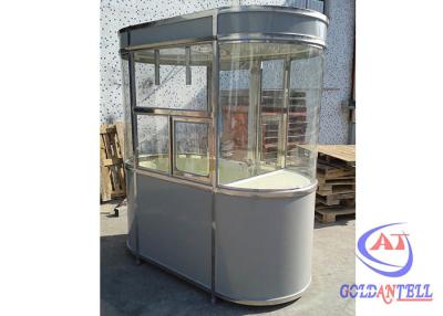 China Flexible Layout Steel 40Ft Prefab Security Kiosk House for sale