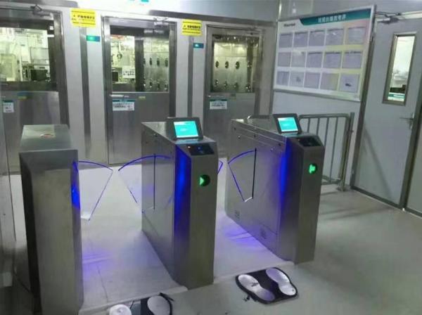 Lab / Factory Esd Turnstile 8 Inch LCD Monitor Built In Computer