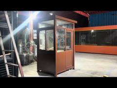 Color Steel Prefab Public Restrooms Easy Assemble Sandwich Panel Door