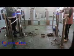 Segurança bidirecional automática completa da porta da barreira do balanço para o supermercado uma largura de 120 - 160 milímetros