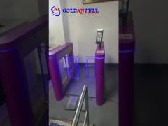 CE ESD Test Smallest Quick Pass Swing Gate Barrier DC Brushless Motor Speed