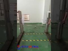 Eersteklas Glasbreedte 900 mm-de Poort van de Schommelingsbarrière met Kaartlezer