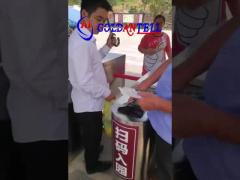 Tabuleta de Tripod Turnstile Gate Android do leitor do código de barras RFID de QR