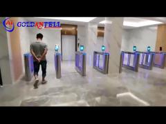 Biometrische RFID-van de de Veiligheids Elektro Thermoscanner van de Kaartlezer van de het Gezichtserkenning van de de Deurtoegang het Systeemturnstile