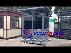Flexible Glass Police Guard Cabin Kiosk Grade 8.3