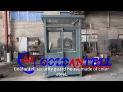 Outdoor Modern Booth Small Guard House Portable Security Guard Shack