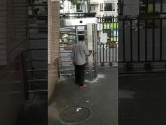 Indoor / Outdoor Full Height Turnstile Gate with Card Reader or Multi Access Control System