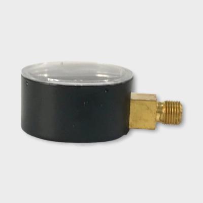Cina Il manometro pratico del collegamento d'ottone di 10 Antivari scorre manometro 40mm 1/8 di NPT in vendita
