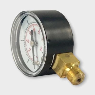 Cina Il manometro pratico del collegamento d'ottone di 10 Antivari scorre manometro 40mm 1/8 di NPT in vendita