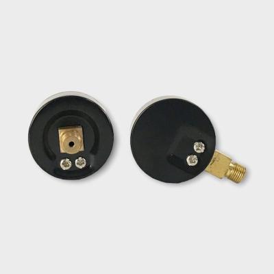 Cina Il manometro pratico del collegamento d'ottone di 10 Antivari scorre manometro 40mm 1/8 di NPT in vendita