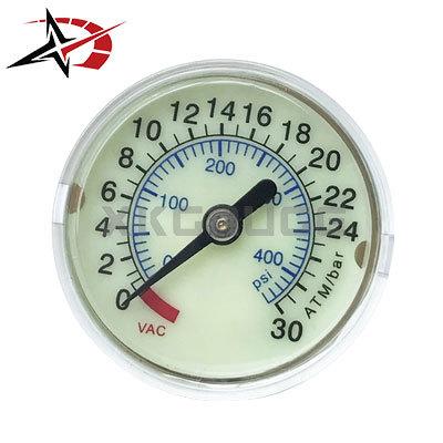 China Balloon Inflation Device Medical Brass Pressure Gauge 30 ATM 40mm Radial Pressure Gauge for sale