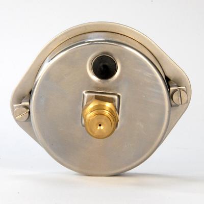Cina manometro di acciaio inossidabile Npt di 50mm 12 Antivari flangia assiale della farfalla del collegamento da 160 PSI in vendita