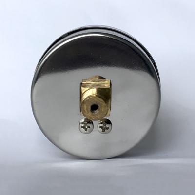 Cina Manometro di acciaio inossidabile della pinta NPT G BSP 63mm manometro di 160 PSI in vendita