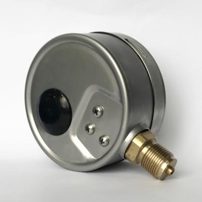 Cina 100mm manometro riempito liquido della glicerina a prova di vibrazione del manometro di 100 MPa in vendita