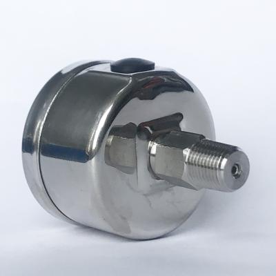 Cina Manometro 150 PSI 10 Antivari tutte le applicazioni di pulsazione di vibrazione del manometro di acciaio inossidabile in vendita