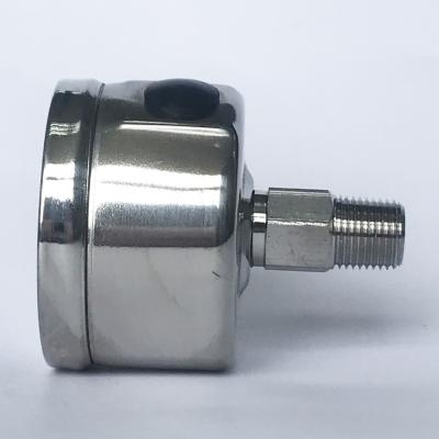 Cina Manometro 150 PSI 10 Antivari tutte le applicazioni di pulsazione di vibrazione del manometro di acciaio inossidabile in vendita