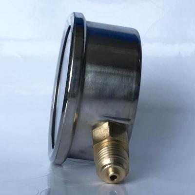 Cina 63mm 20 Antivari 300 PSI del montaggio di acciaio inossidabile di liquido radiale del manometro riempibile in vendita