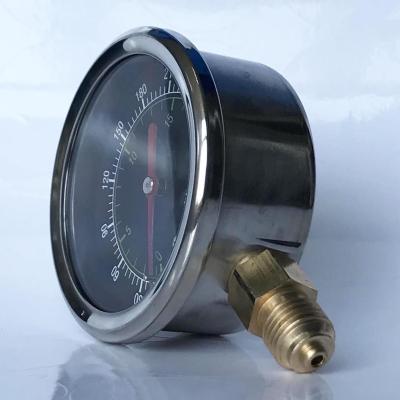 Cina 63mm 20 Antivari 300 PSI del montaggio di acciaio inossidabile di liquido radiale del manometro riempibile in vendita