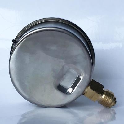 Cina 63mm 20 Antivari 300 PSI del montaggio di acciaio inossidabile di liquido radiale del manometro riempibile in vendita