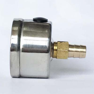 Cina 1 manometro della glicerina del manometro di vuoto di Antivari 40mm 76 CmHg in vendita