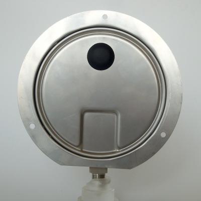 Cina 2.5Mpa 160mm tutto il supporto del pannello della flangia del manometro di acciaio inossidabile in vendita