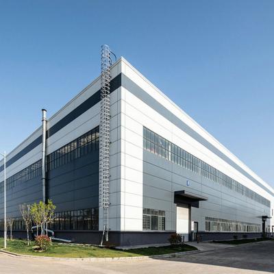 China Modern Industrial Steel Structure Workshop , Steel Prefab Warehouse Building for sale
