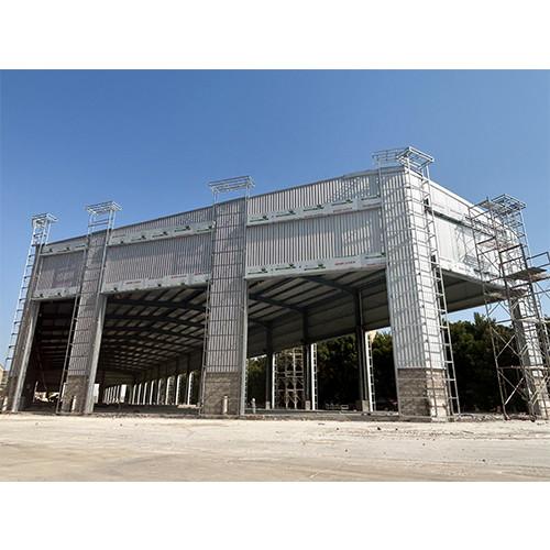 Quality Modular Light Metal Frame Construction Prefabricated Industrial Storage Building for sale