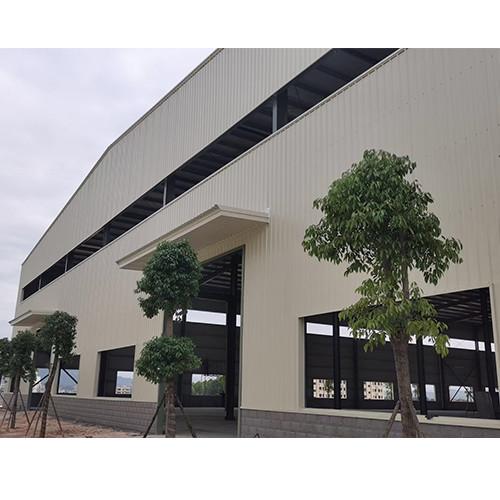 Quality Economical Light Steel Frame Building , Prefabricated Steel Construction Factory Building for sale